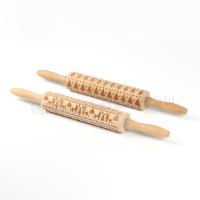 China Premium Wooden Rolling Pin for Baking – Handcrafted Smooth Beechwood Rolling Pin for Dough, Pastry, Cookies, and Pizza – Durable, Easy-to-Clean Kitchen Tool for Home Bakers and Professionals for sale