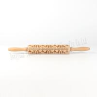 China Premium Wooden Rolling Pin for Baking – Handcrafted Smooth Beechwood Rolling Pin for Dough, Pastry, Cookies, and Pizza – Durable, Easy-to-Clean Kitchen Tool for Home Bakers and Professionals for sale