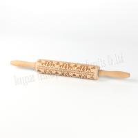 China Premium Wooden Rolling Pin for Baking – Handcrafted Smooth Beechwood Rolling Pin for Dough, Pastry, Cookies, and Pizza – Durable, Easy-to-Clean Kitchen Tool for Home Bakers and Professionals for sale