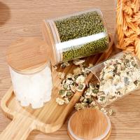 China Keep Your Food Fresh and Eco-Friendly with Bamboo Jar Lid Fits Most Standard Sizes for sale