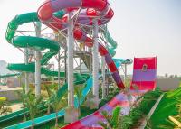 China Aqua Park Huge Outdoor Water Slide Adult Fiberglass Boomerang Waterslide for sale
