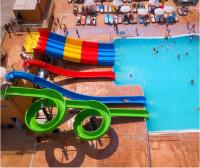 China Fiberglass Swimming Pool Slide Combo with 6-10mm Thickness for Water Parks and Resorts - Custom Sizes Available for sale