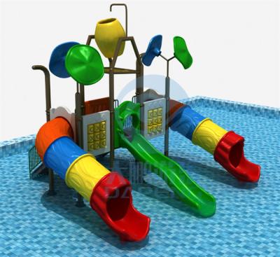 China Commercial Water Slide 600×560×480 cm with 80cm Tube for Aqua Parks - 120kg Capacity for sale