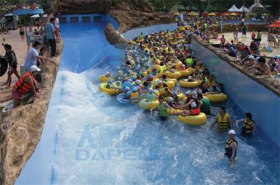 China Dapeng Artificial Lazy River Equipment for Water Parks - 50-110m Length, 3-4m Width with Circulating Pump System for sale