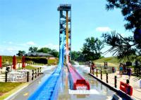 China 20M Kamikaze Water Slide Combo with 7.5kW Pump and 200 Guest/Hour Capacity for Commercial Water Parks for sale