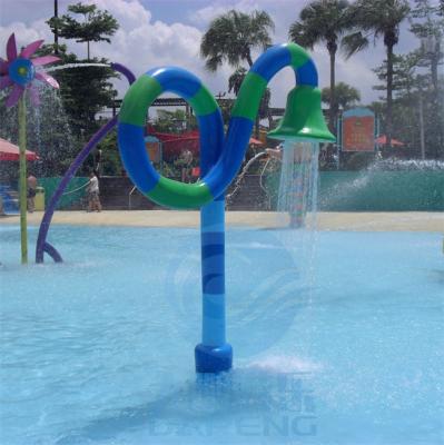 China Plant Series Fiberglass Morning Glory Sprinkler - 2.5m Height, 1.6m Width with 10+ Year Service Life for Water Parks for sale