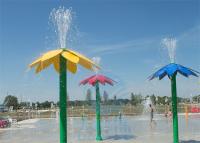 China Commercial Water Splash Pad Flower Fountain 3.0m Height 8 m³/h Flow Aqua Park Equipment for sale