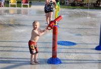 China Children 8 PSI Water Park Gun Toys 304 Stainless Steel Customized For Spray Park for sale