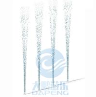 China Ground Spray Jet Brass Water Fountain Nozzle Water Splash Zone Toys for sale