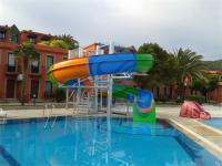 China 3.5M High Commercial Fiberglass Water Slide for Parks | 3.6M Height 1.0M Width All-Ages Design for sale