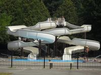 China Amusement Kid Water Park Equipment Children Playing Slides Set for sale
