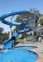 China Water Park Playground Outdoor Swim Pool Equip Game Amusement Water Slide Tube for Kid for sale