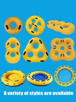 China Aqua Theme Park Inflatable Swim Ring with Handle - 5+ Year Service Life for Water Games Ages 8+ for sale