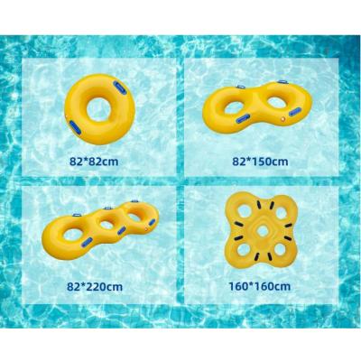 China Yellow Thickened Plastic Swim Ring Kayak for Water Parks - 5+ Year Service Life with 12 Month Warranty for sale