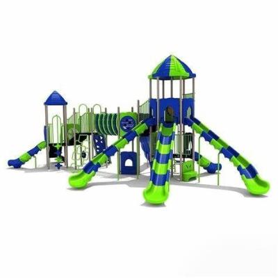 China OEM Outdoor Playground Water Slide 800x800x480cm with 80cm Tube for 3-15 Year Olds for sale