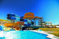 China 12mm Thickness Fiberglass Waterslide Outdoor Water Park Game Play Equipment  For Swimming Pool for sale