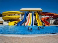 China Anti Corrosion Fiberglass Slides Outdoor Water Games Aquatic Park Child Play Equipment for sale