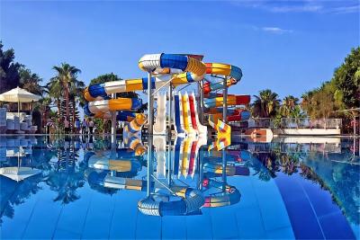 China Durable Fiberglass Swimming Pool Slide Outdoor Water Theme Park Amusement Games Play Equuipment for sale