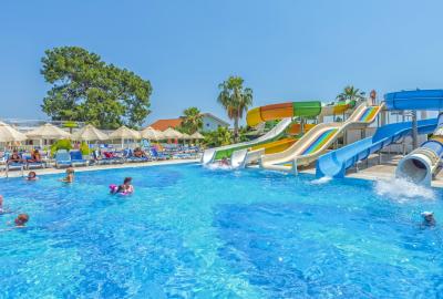China ODM Outdoor Water Park Amusement Game Rides Fiberglass Water Slide for Children for sale