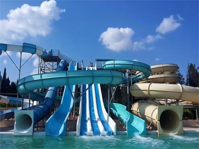China ODM Outdoor Water Park Playground Amusement Games Equipment Slide Set for sale