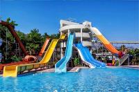 China ODM Water Play Equipment Fiberglass Water Slide for Swimming Pool for sale