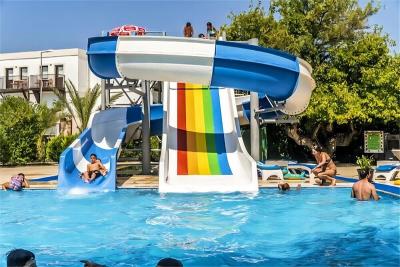 China ODM Water Aqua Park Facilities Commercial Pool Kid Water Game Slides for sale