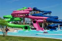 China Amusement Park Rides Water Slides Fiberglass for sale
