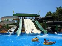 China Adults Water Park Playground Equipment Amusement Fiberglass Slides for sale