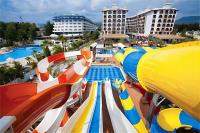 China Outdoor Water Amusement Park Adults Water Pool Fiberglass Slide for sale