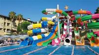 China OEM Water Theme Park Rides Amuement Children Fiberglass Water Slide for sale