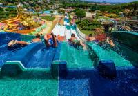 China ODM Swimming Pool Playground Amusement Games China Rainbow High Speed Water Slide for sale