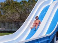 China Outdoor Amusement Water Park Games Equipment Fiberglass Slide For Swimming Pool for sale