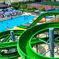 China Amusement Park Adults Swimming Pool Water Equipment Kids Fiberglass Slide for sale