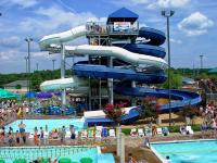 China Outdoor Water Amusement Park Playground Swimming Pool Equipment Spiral Slide Set for sale