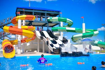 China Fun Children Water Fiberglass Slide for Commercial Swimming Pool for sale