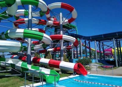 China ODM Guangdong Dapeng Amusement Technology Co Ltd Park Pool Games Ride Kid Playground Fiberglass Water Slide for sale