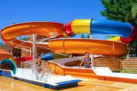 China Water Aquatic Park Water Entertainment Equipment Fiberglass Slide for sale