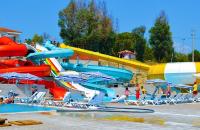 China OEM Water Kids Park Games Amusement Equipment Fiberglass Slide Set for Children for sale