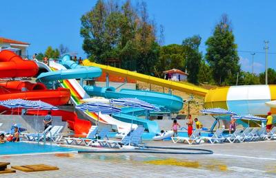 China OEM Water Kids Park Games Amusement Equipment Fiberglass Slide Set for Children for sale
