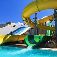 China 5-12 Meters Width Fiberglass Swimming Pool Slide for Land Transport Customers for sale