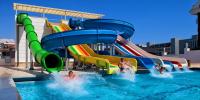 China Outdoor Kids Water Game Amusement Park Equipment With Swimming Pool Slide for sale