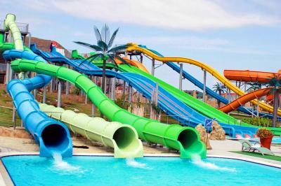 China Outdoor Amusement Park Water Park Slide Swimming Pool Equipment Design for sale
