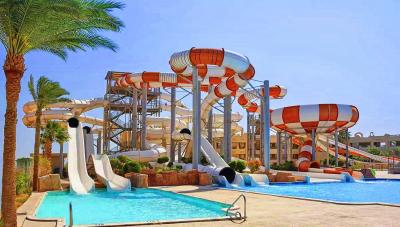 China Outdoor Water Park Swimming Pool Fiberglass Water Slide for sale