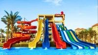 China Water Game Playground Fiberglass Spiral Slide For Children Swimming Pool for sale