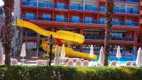 China Kids Water Playground Rides Water Fun Swimming Pool Wide Spiral Slide for sale