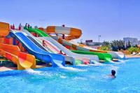 China Water Amusement Park Huge Water Game Equipment Fiberglass Spiral Tube Water Slide Set for sale