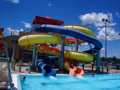 China Water Park Child Water Playground Summer Game Equipment Aqua Slide for sale