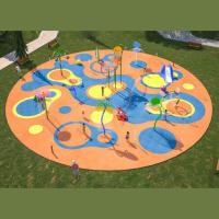 China Water Park Kids Swimming Pool Water Sprinkler Pad Water Splash Pad Set for Kids for sale