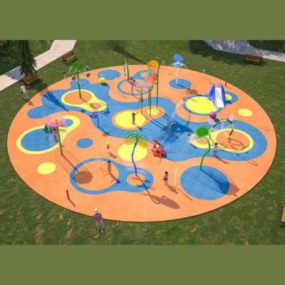 China Water Park Kids Swimming Pool Water Sprinkler Pad Water Splash Pad Set for Kids for sale