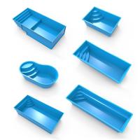 China Aqua Park Fiberglass High Quality In Ground Swimming Pool Accessories Custom Part for sale